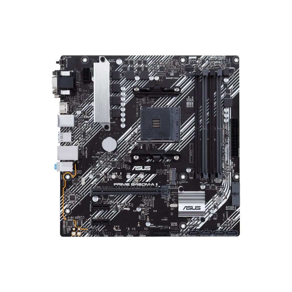 AMD Ryzen 5 5500 + ASUS PRIME B450M-A II Bundle | AM4 in Iraq